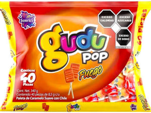 Gudu pop fuego 40 piezas – Central Dulcera©