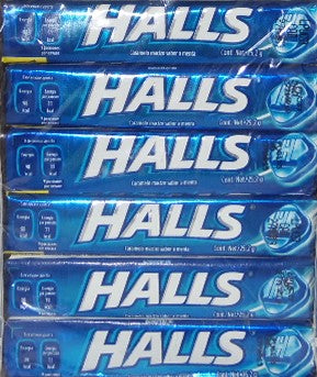Halls Menta 12 pzs 25g c/u – Central Dulcera©