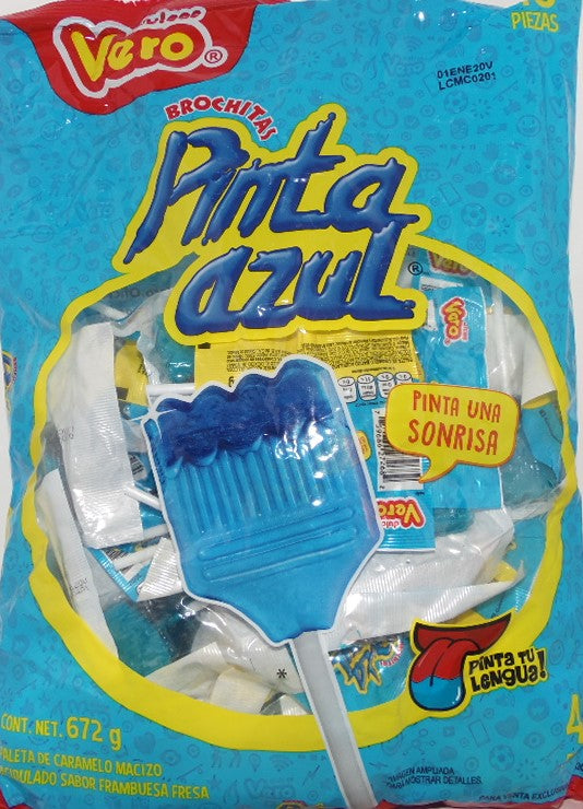 Vero PINTA AZUL 48 Pzas – Central Dulcera©
