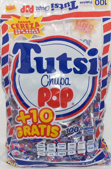 Tutsi POP Paleta 100 Pzas – Central Dulcera©