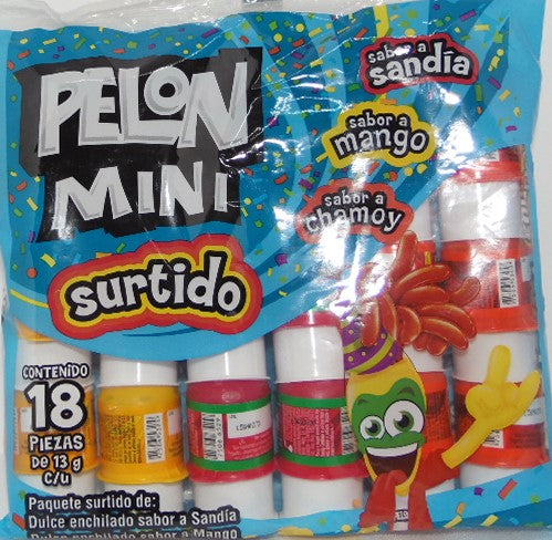 Pelon MINI Surtido 18 Pzas 13g c/u – Central Dulcera©