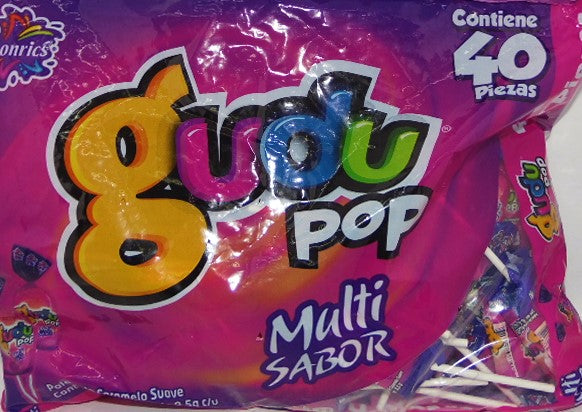 Gudupop multisabores 40 pzas – Central Dulcera©