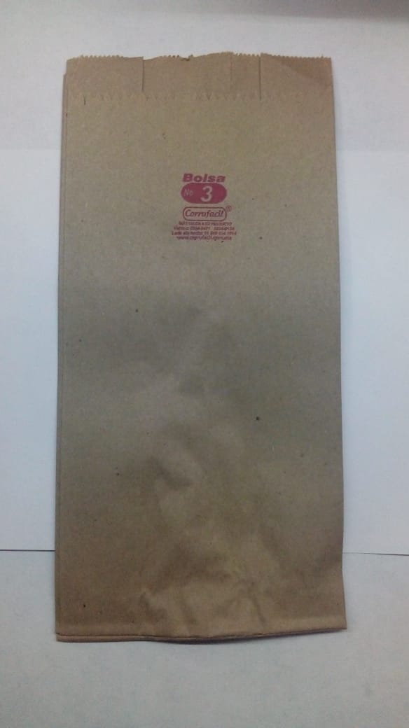 Bolsa Papel Estraza café #3 50 pzs aprox. – Central Dulcera©