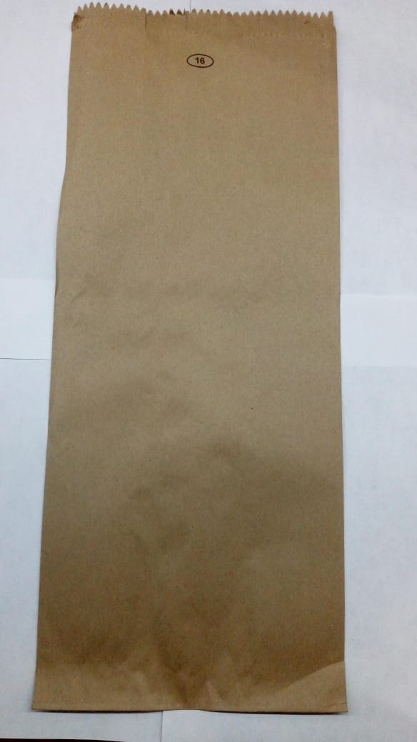 Bolsa Papel Estraza Cafe #16 50 pzs aprox. – Central Dulcera©