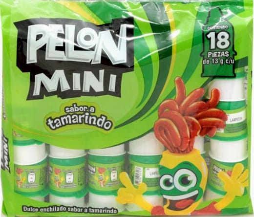 Pelon Mini Tamarindo 18 pzs – Central Dulcera©