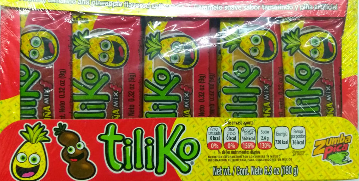 Tiliko Mango Mix20 pzas – Central Dulcera©