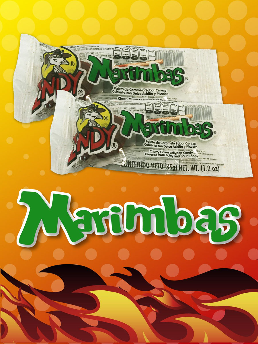 Indy Marimbas 12 pzs 35g c/u – Central Dulcera©